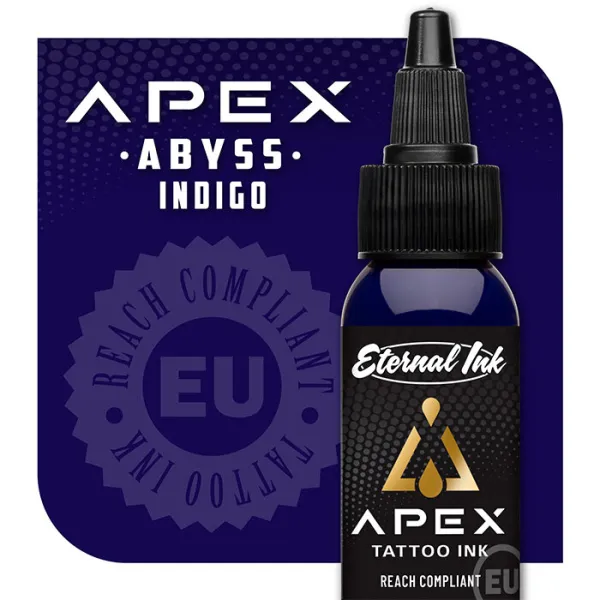 Boja za tetoviranje ETERNAL INK APEX - ABYSS INDIGO | Tinte, strojevi i ...