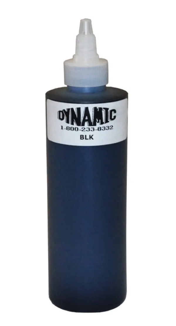 Boja za tetoviranje DYNAMIC - BLACK | Tinte, strojevi i ostali pribor ...